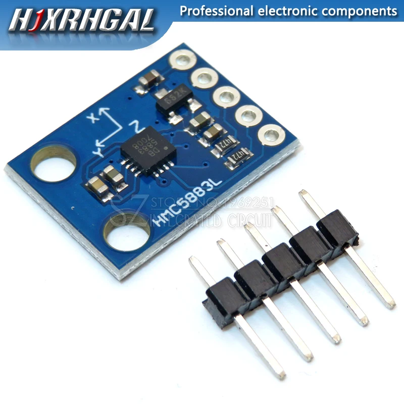 Módulo de Sensor magnético de tres ejes para Arduino, dispositivo con ...