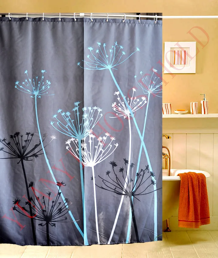 free shipping new arrival germ proof shower curtain waterproof 180 ...