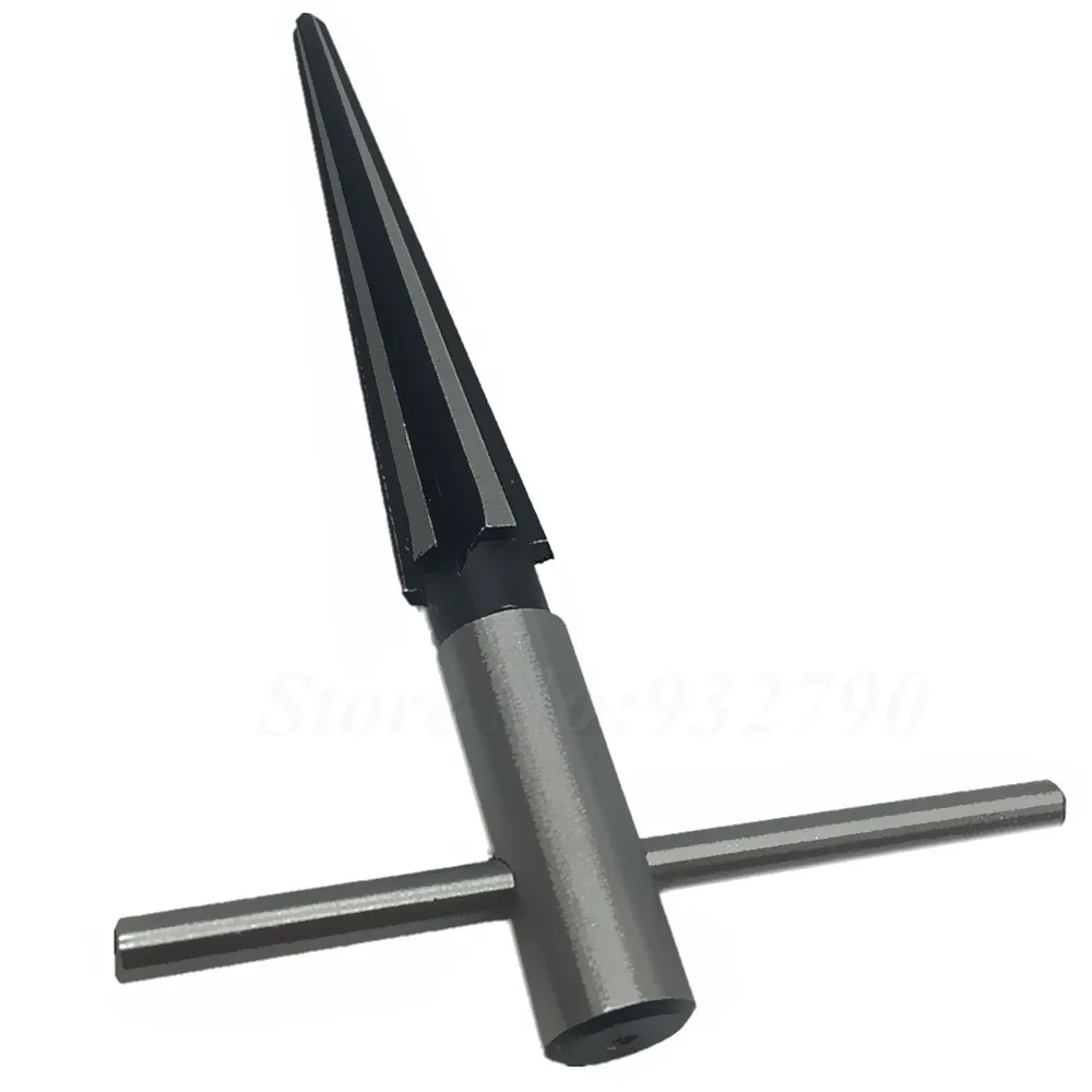 5 16mm 테이퍼 리머 T 핸들 핸드 리머 홀 파이프 체이서 리밍 공구 가공 배관 용 Machinist Luthier