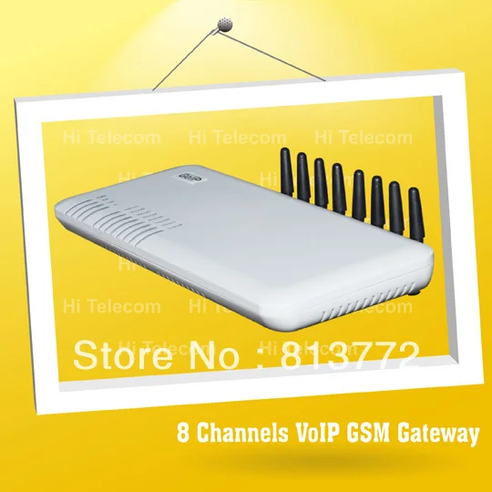 8channel GSM gateway \ DBL 8 Channels GSM VoIP Gateway (GOIP_8) skype ...