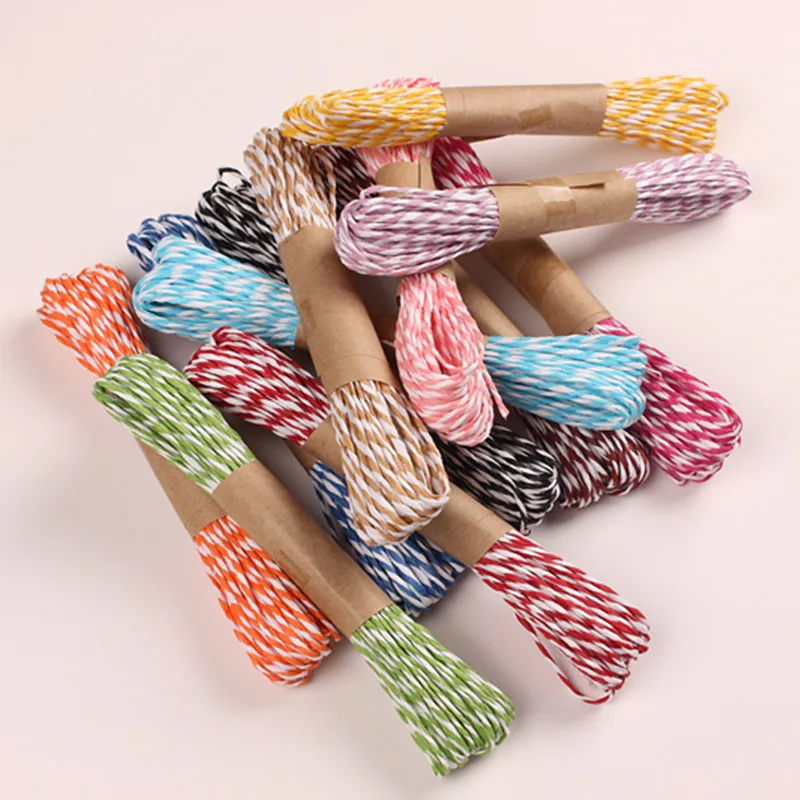 12 Colors 120meters 2mm Raffia Paper Cord Kids Handmade Thread Diy ...