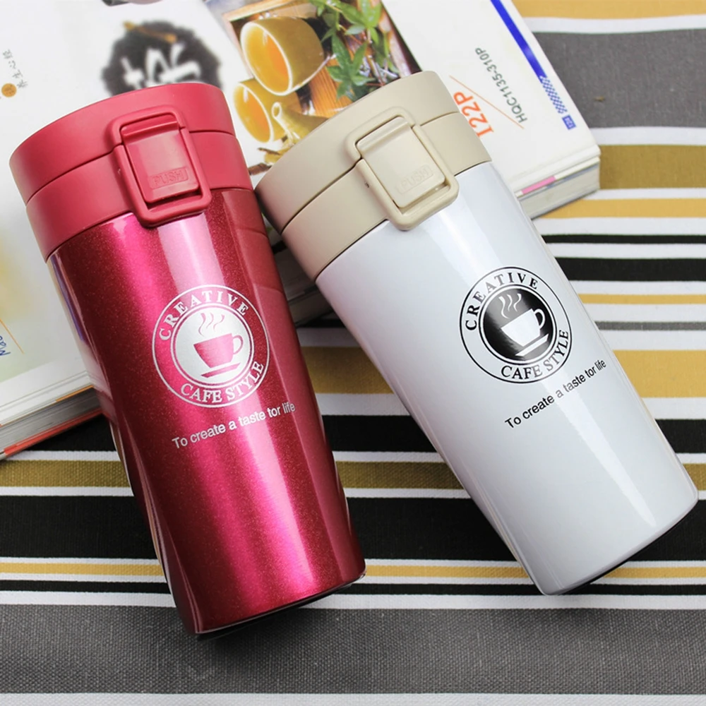 Hot Bilayer 304 Stainless Steel Insulation Thermos Cup Coffee keep Mug ...