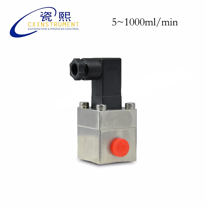 Micro Liquid Flow Sensor With 5~1000 Ml/min Test Range All Stainless ...