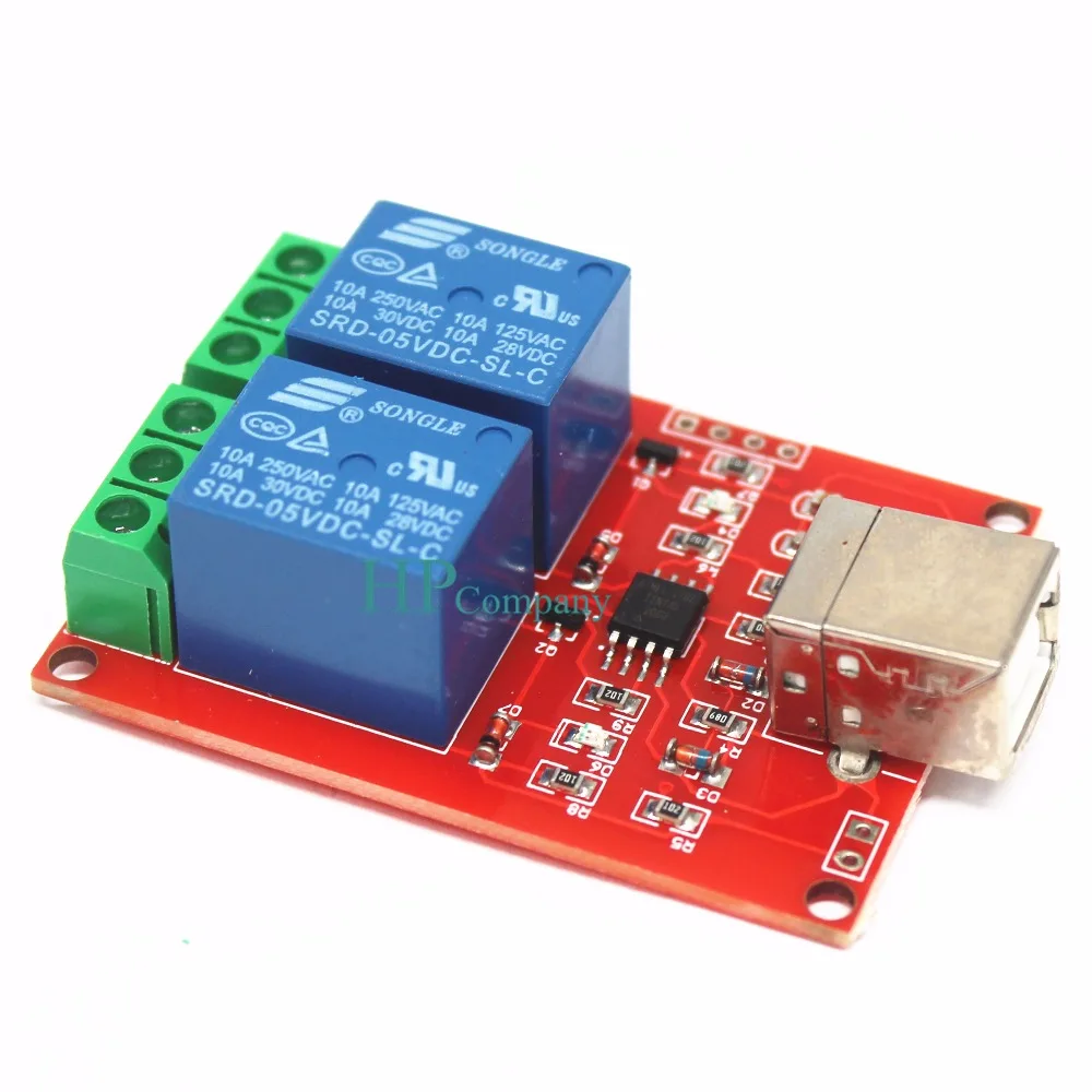 M-dulo-de-rel-de-dos-canales-5V-interruptor-de-Control-USB-m-dulo-de ...