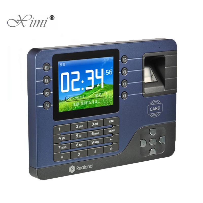 Realand A-C091 P2P Cloud Service Fingerprint Time Attendance With RFID ...