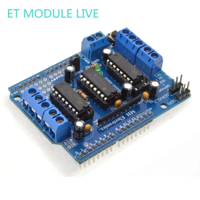 1pcs L293D Motor Drive Shield dual for arduino Duemilanove, Motor drive ...