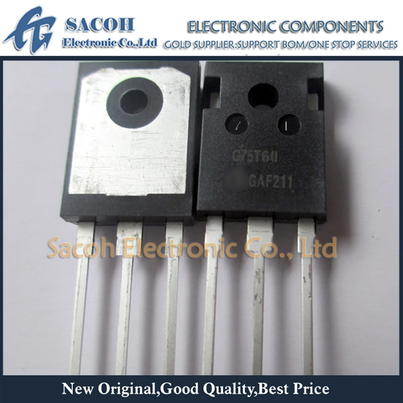 Refurbished-Original-10Pcs-Lot-IGW75N60T-G75T60-75T60-OR-IGW75N65H5 ...