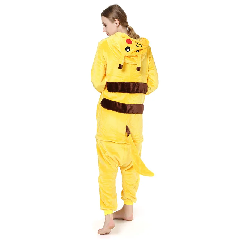 Anime Pokemon Pikachu Pajamas Costume - KawaiiMerch.com