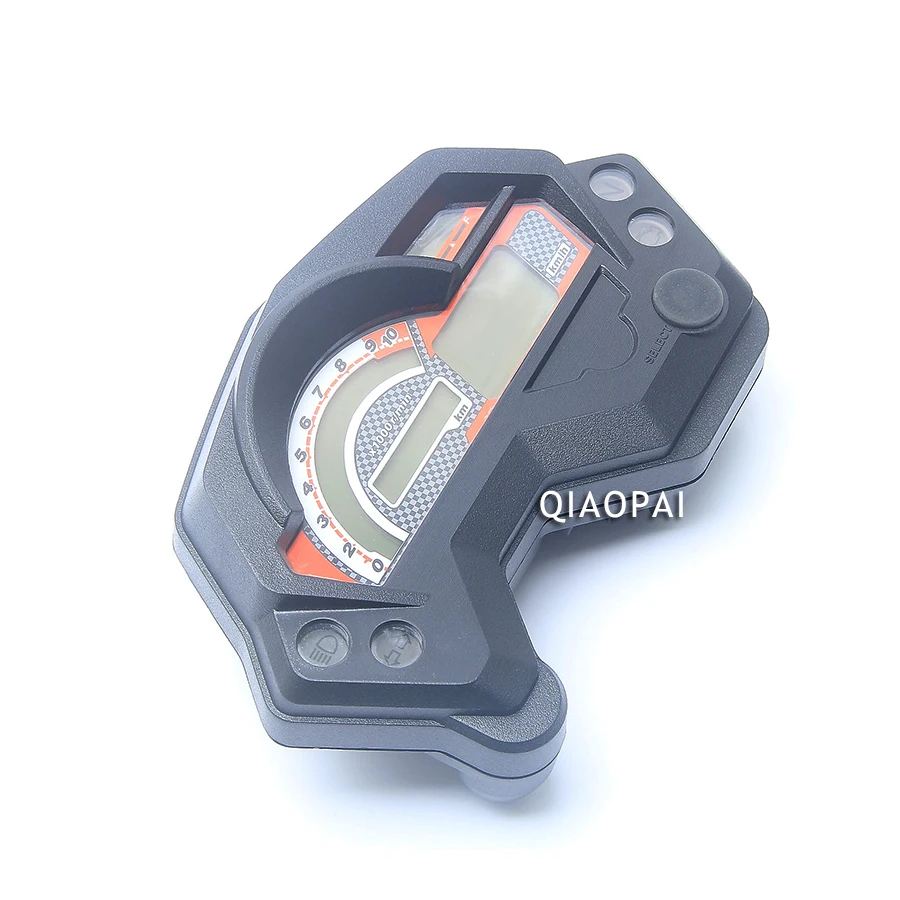 Motorcycle Speedometer Digital Universal Electric Indicator LCD Display ...