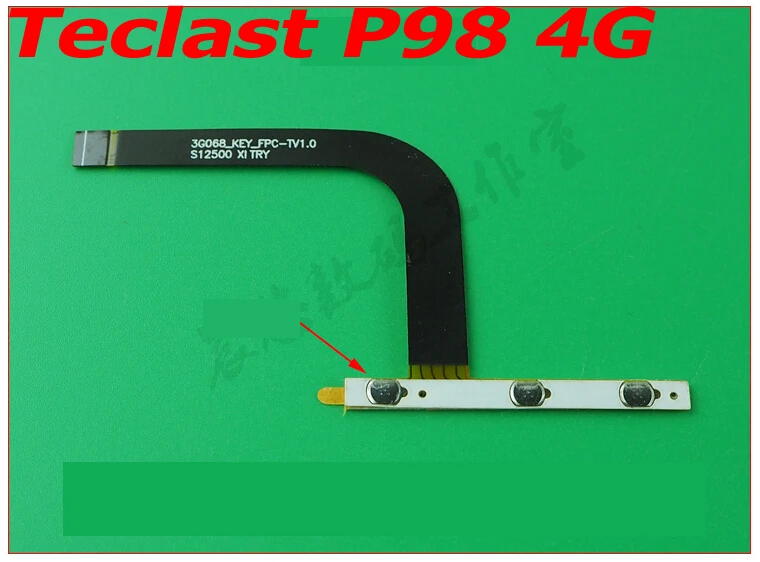 Teclast p98 4g 3g068_key_fpc tv1.0用電源ボリュームボタンコネクタケーブル|cable head|cable dscable free - AliExpress