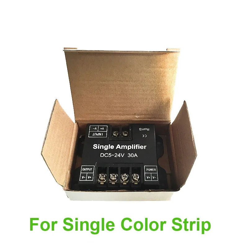 DC5 24V 30A LED Signal Amplifier For Single Color Strip Light|amplifier ...
