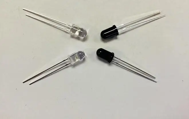 Diodo emisor y receptor infrarrojo, LED IR y 3MM de 5MM, 10 unidades de ...