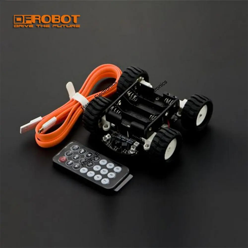 Dfrobot 4wd Miniq Complete Kit V2 0 Atmega32u4 Support Substacle Avoidance Line Tracking Remote