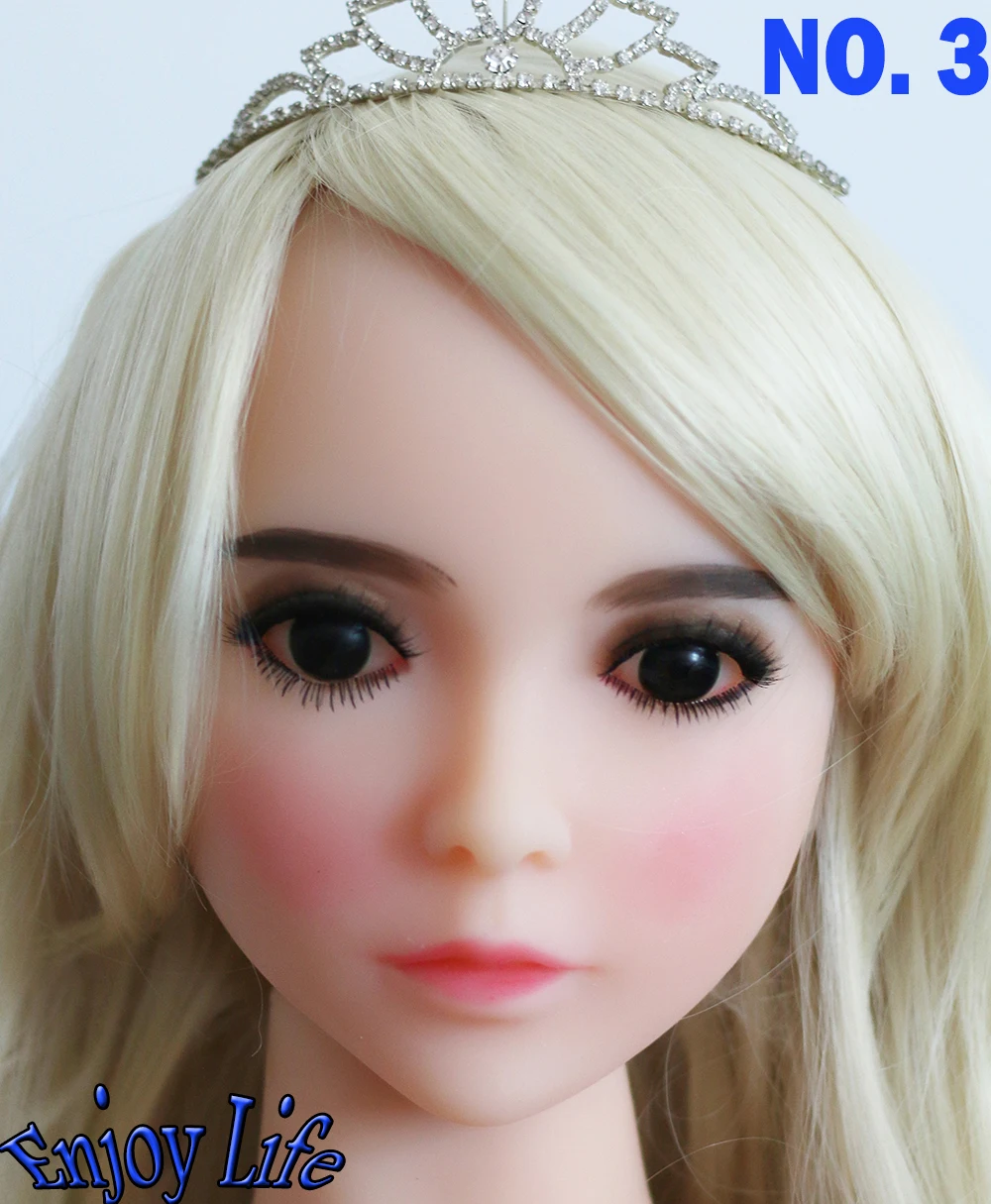 Top Quality Silicone Sex Dolls Head Oral Sex Toys Male Masturbation Penilingus Cup Adult