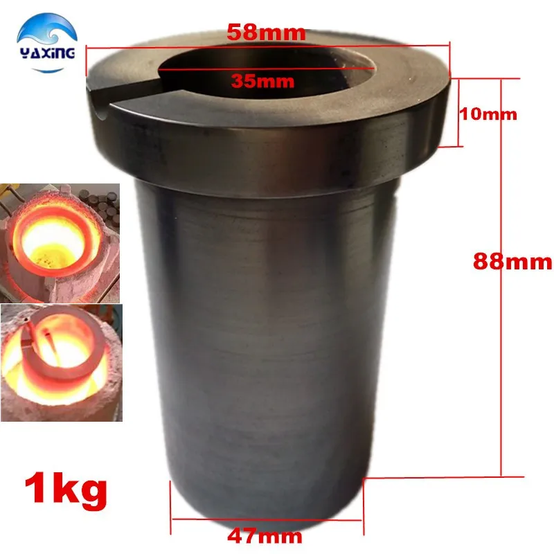 gold-melting-crucible-for-melting-metal-fine-polished-1kg-2kg-3kg-4kg ...