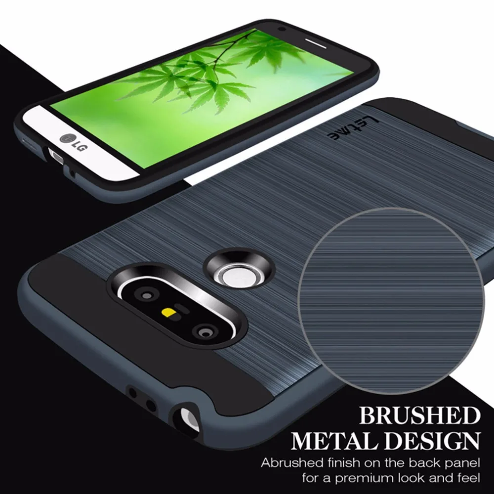 Case For LG K10 G4 G5 V10 Cover Case Fashion Dual Layer Shockproof ...