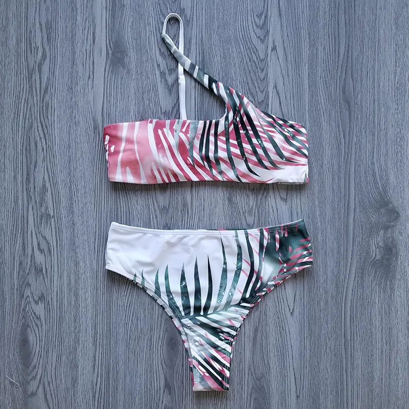 2019 Swimsuit Bikinis Women Swimwear High Waist Bikini Set Sexy Bathers ...