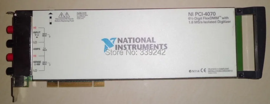 PCI 4070 국가 악기 PCI 4070 디지털 멀티 미터 카드 6 1/2 자리 NI DAQ DMM PCI 4070|dmm ...