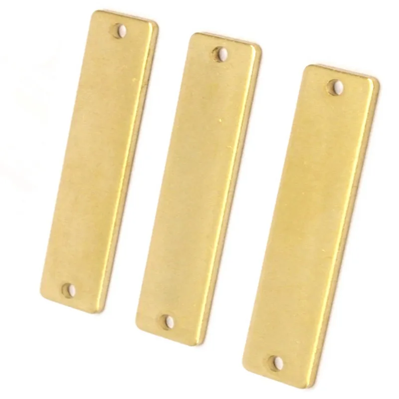 24pc Raw Brass Rectangle Stamping Blanks A0842.d1121.|raw brass|raw ...