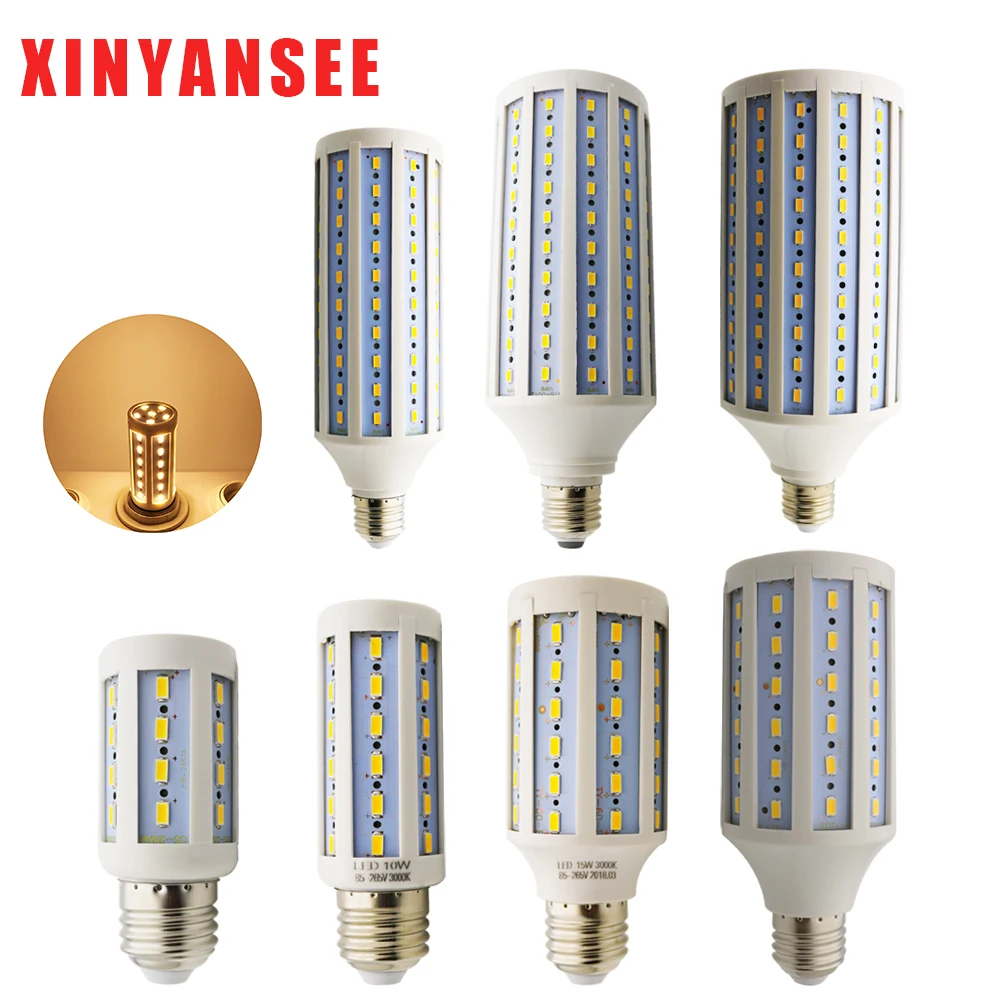 1x-E27-no-flicker-High-luminous-flux-Corn-Led-bulb-Smart-IC-Control ...