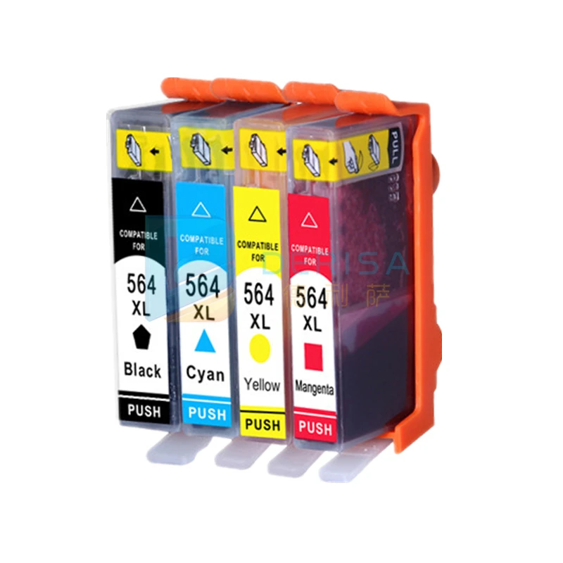 564 XL Ink Cartridges compatible For HP Photosmart 6510 6520 7510 7520 ...