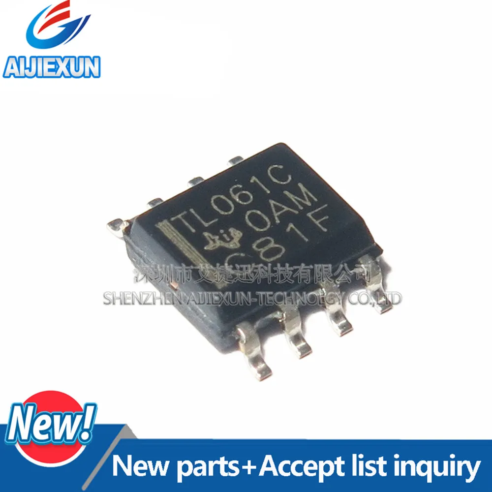 100Pcs TL061CDR TL061C SOP8 LOW POWER JFET INPUT OPERATIONAL AMPLIFIERS New and original ...