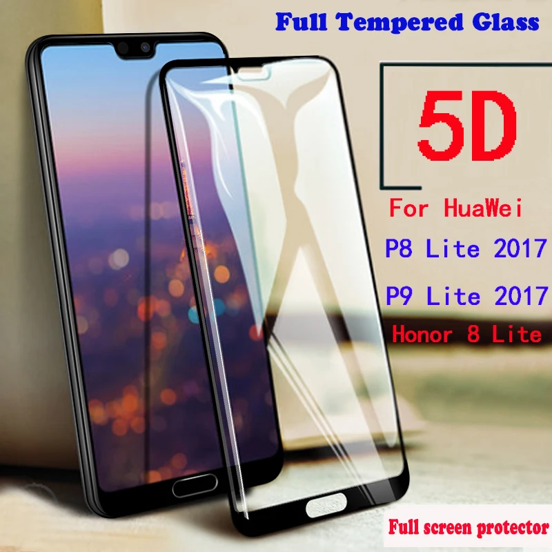 YueTuo 0.26MM Full Protective Tempered Glass For HuaWei P8 Lite 2017 P9 ...