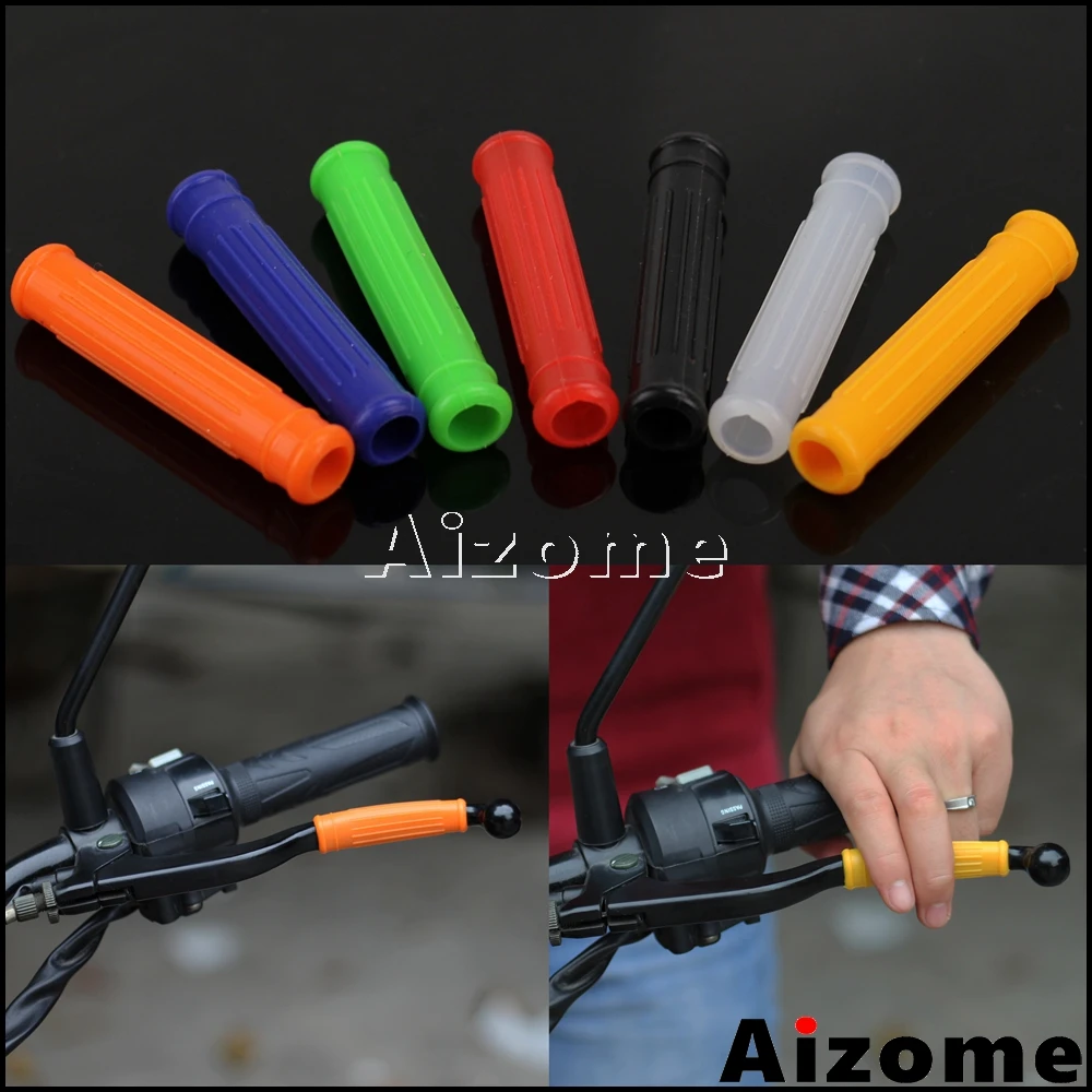 2x-Motorcycle-Lever-Sleeve-Brake-Clutch-Lever-Grip-Sleeve-Dirt-Bike ...