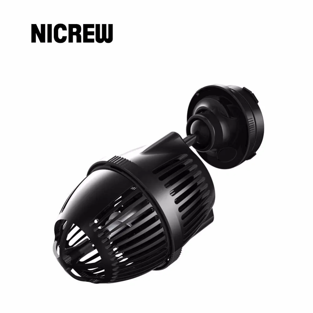 Nicrew Mini Wave Maker Wavemaker Pump for Aquarium Fish Tank 792GPH ...