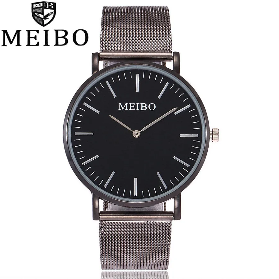 Aliexpress.com : Buy MEIBO Luxury Brand Quartz Watch Stainless Steel ...
