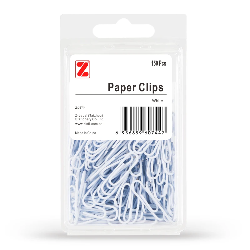 Clips de papel coloridos para Z LABEL, 300 piezas, color blanco, venta ...