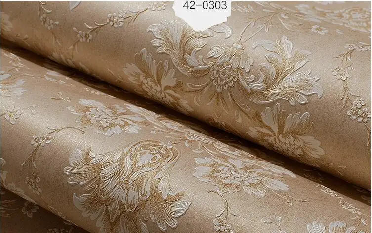 Купить beibehang обои европейский роскошь спальни обои в 3D стерео ...