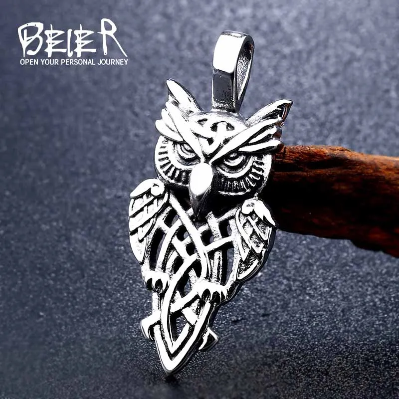 Beier-2022-New-316L-Stainless-Steel-Nordic-Vikings-Runes-Amulet-Pendant ...