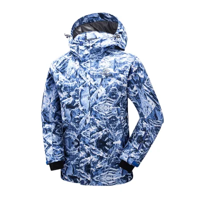 TECTOP outdoor child boy girl kid Camouflage Ski jacket with hood ...