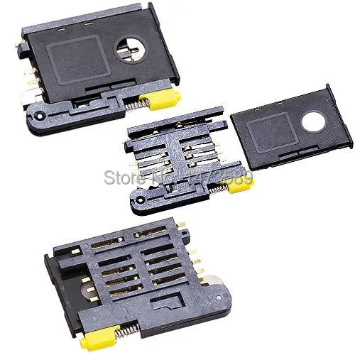 100pcs Push push SIM Card Socket Molex 91228 /91236|card emergency ...
