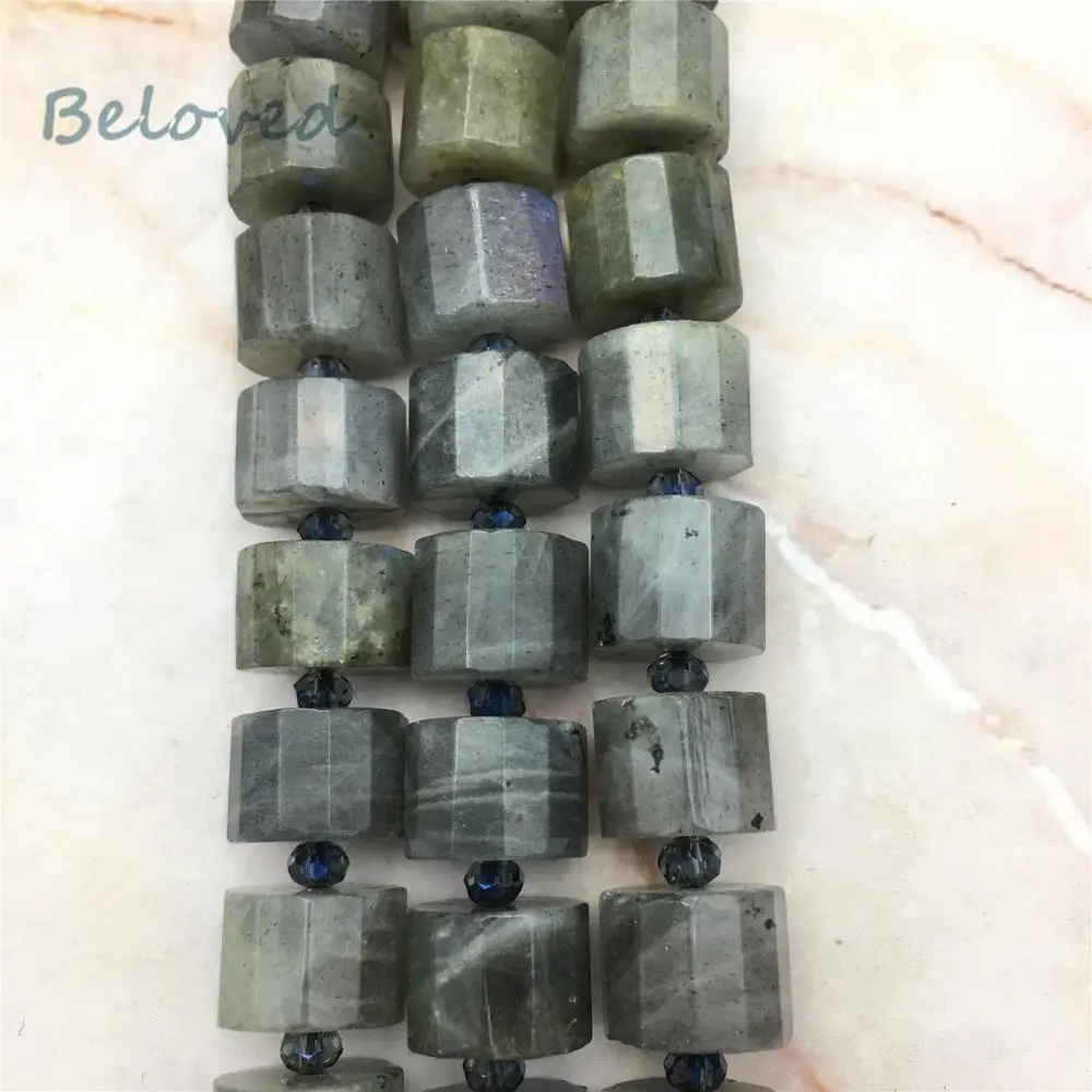 Faceted-Genuine-Rondelle-Flash-Labradorite-Nugget-Beads-Raw-Quartz ...