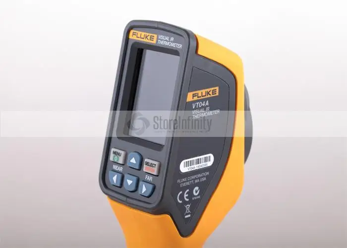 Fluke VT04A Visual IR Thermometer / Infrared Thermal Camera Temp Meter ...