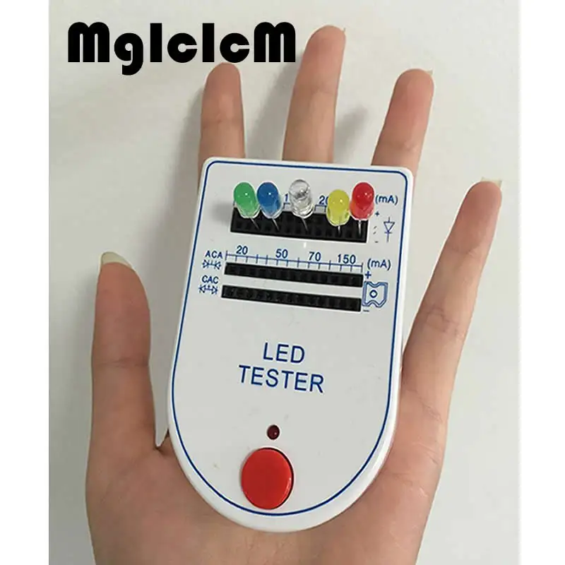 Free shipping 1pcs Mini Handy LED Tester Test Box 2~150mA for Light ...