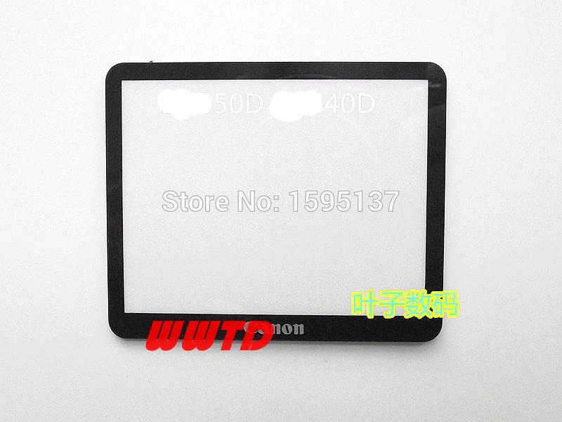New Lcd Screen Window Display (acrylic) Outer Glass For Canon 40d 50d ...