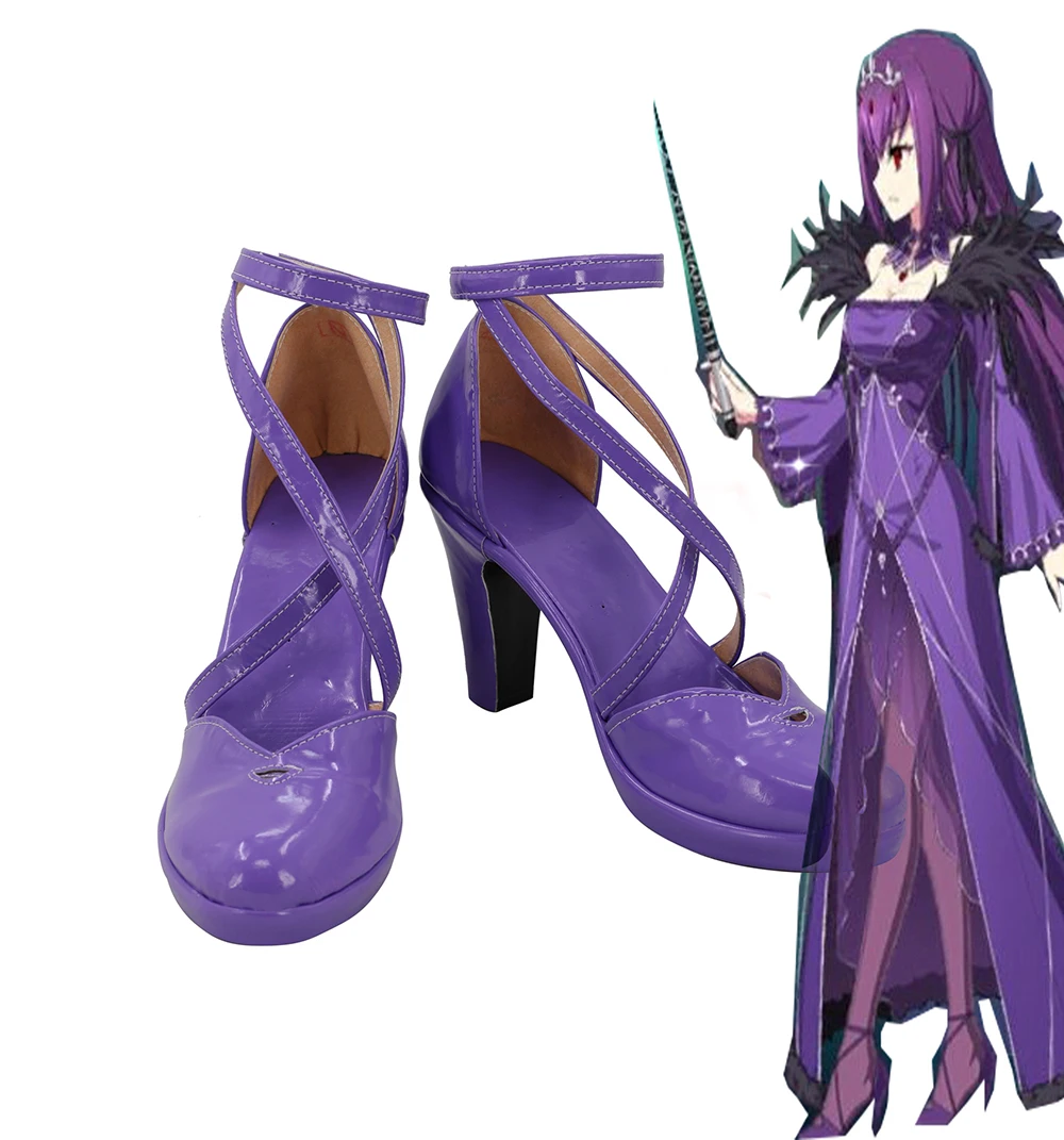 Fate Grand Order Scathach-Skadi Cosplay Shoes Boots - AllCosplay.com