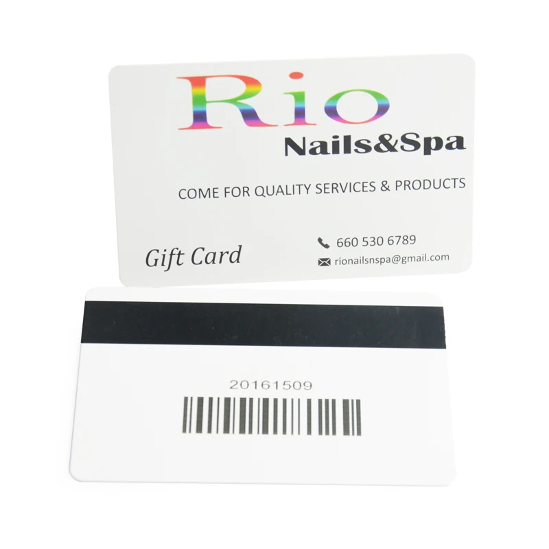 Factory direct sale printing laser effect plastic pvc gift cards ...