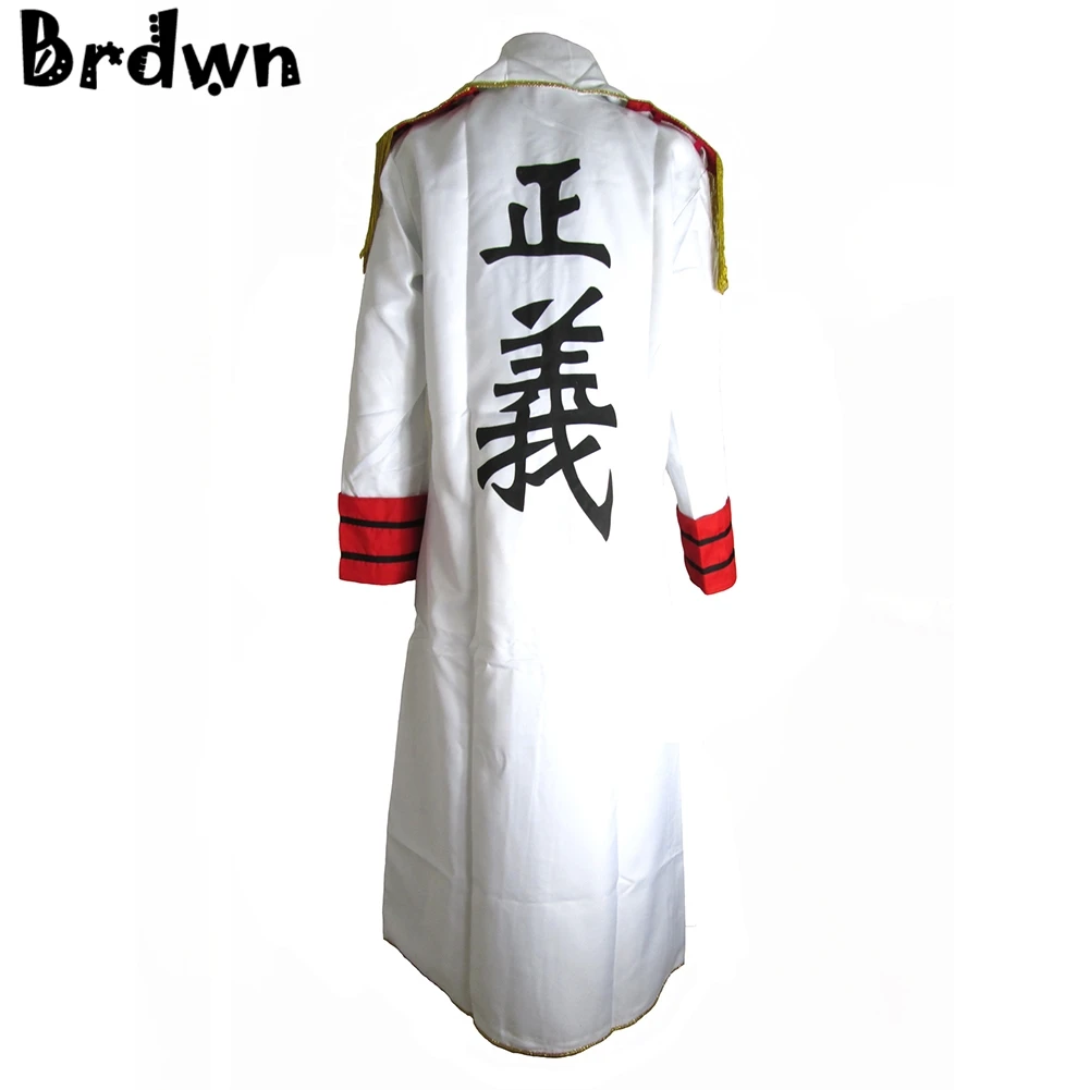 Unisex Marine Soldier White Cosplay Cloak Costume | One piece ...