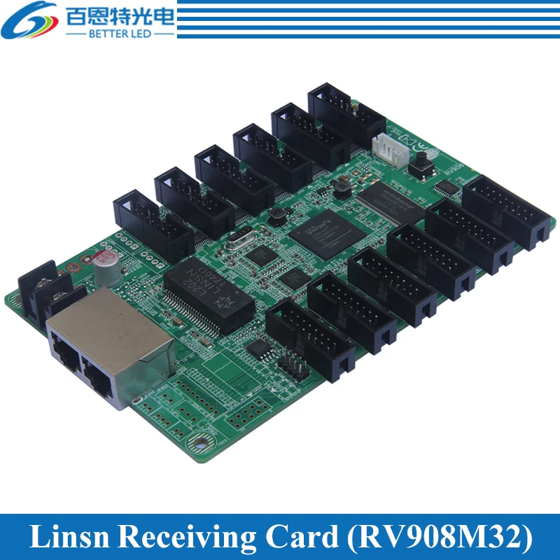 Linsn sistema de control de pantalla LED RV908(RV908M32), tarjeta ...