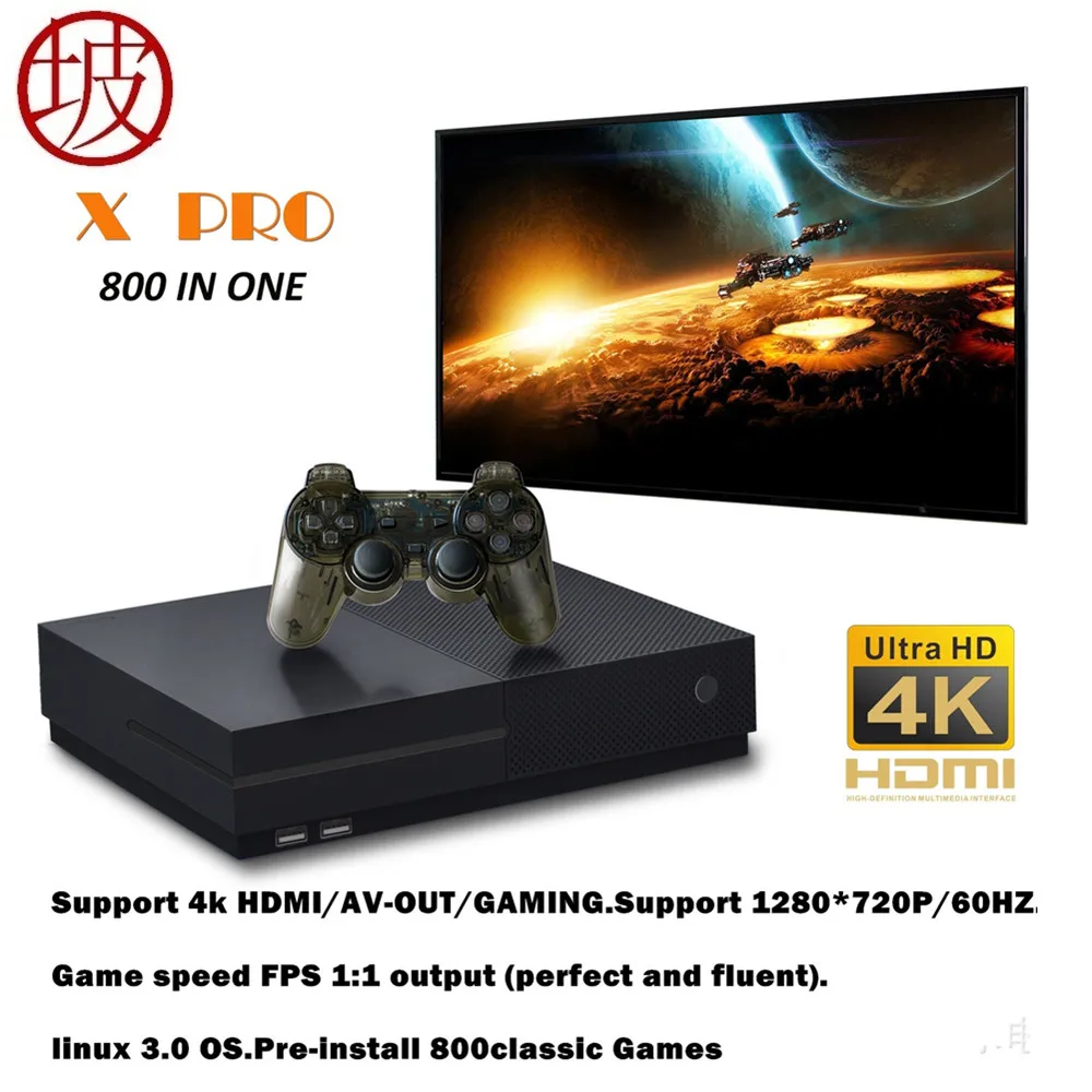 2018 HD Video Game Console 64 Bit Support 4K Hdmi Output Retro 800 ...