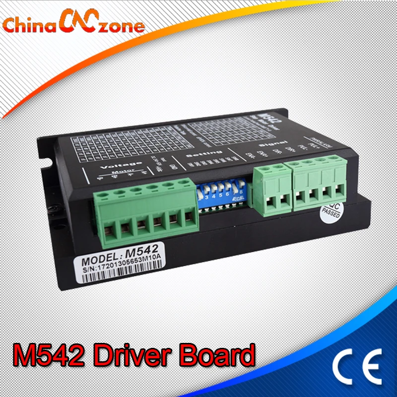 M542 4.2A 스테퍼 모터 드라이버 CNC 컨트롤러 스테퍼 모터 드라이버 Nema M542 단일 축 하이브리드 스테퍼 모터 ...