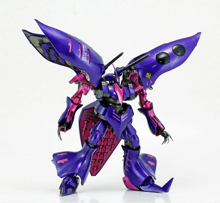 Free shipping / MC model /HG 1/144 Qubeley GUNDAM purple mass produced ...