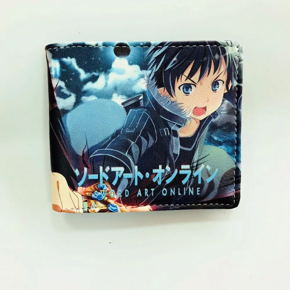 2018 New Desgin Anime Cartoon Sword Art Online Wallet Men Women Purse ...