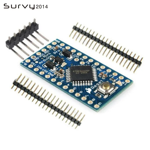 1pcs pro mini atmega168/328 Pro Mini 328 Mini ATMEGA328 3.3V 8MHz /5V ...