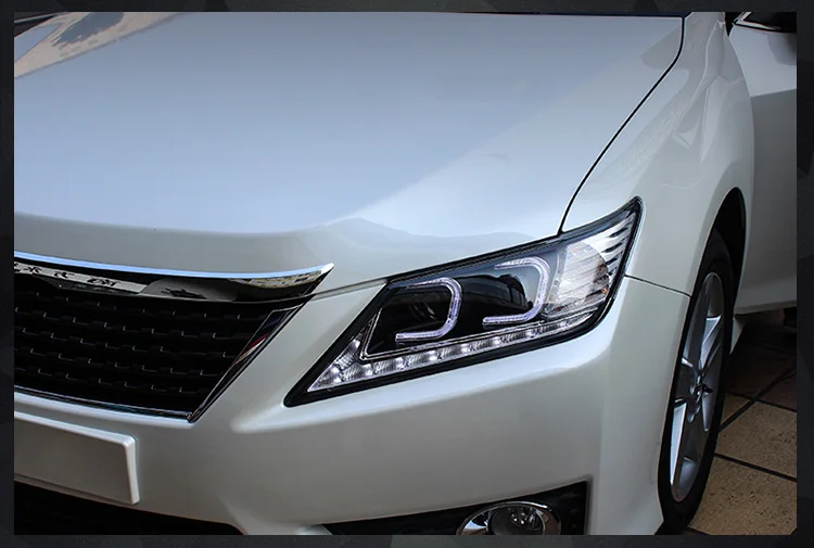 Car Styling for Toyota Camry Headlights 2012-2014 Camry V50 LED Headlight DRL Hid Head Lamp ...