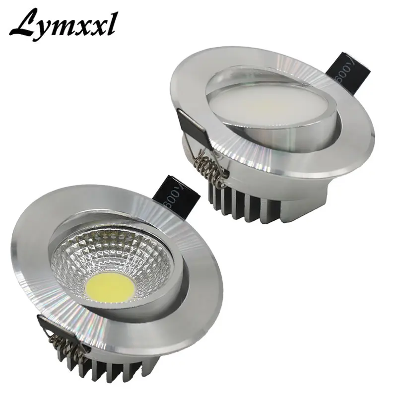 Hot sale 9W Recessed Led Downlight Dimmable 9w CRI85 AC90 260v or 12v ...